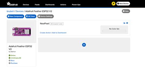 Neopixel Led Adafruit Esp32 Feather V2 Adafruit Learning System