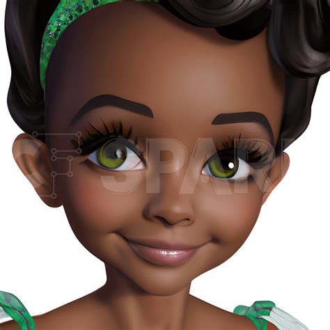 Tiana The Disney Princess Graphic · Creative Fabrica