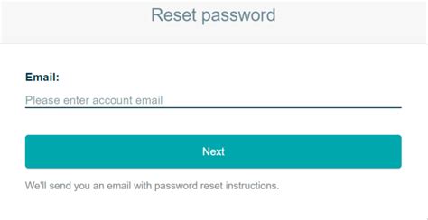 resetting passwords and login information help center