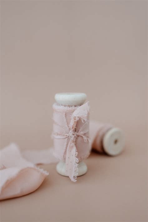 100 Silk Ribbon Blush Bowerbird Bride