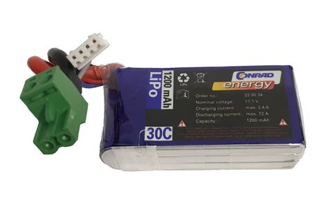 Accu Lipo V MAh C Hccontrols Eu