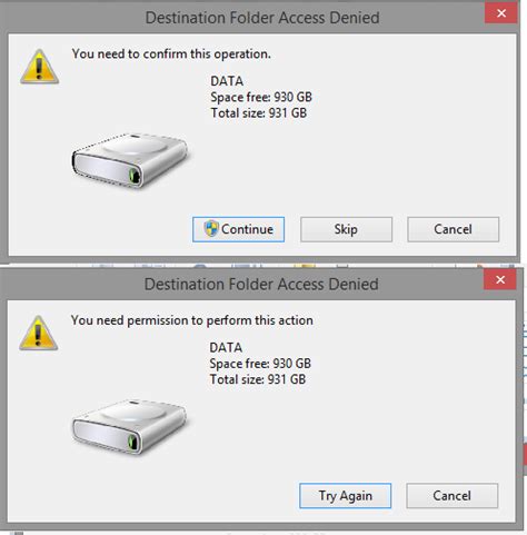 Hard Drive Access Blocked On My HDD Super User