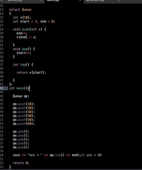 Tariq Bin Bashar On Linkedin Just Created Custom Stl Queue Using Struct