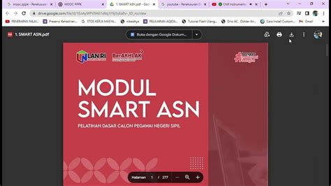 Tutorial Sederhana Cara Login Di Mooc Pppk 2023 Lan Ri Reels Mooc