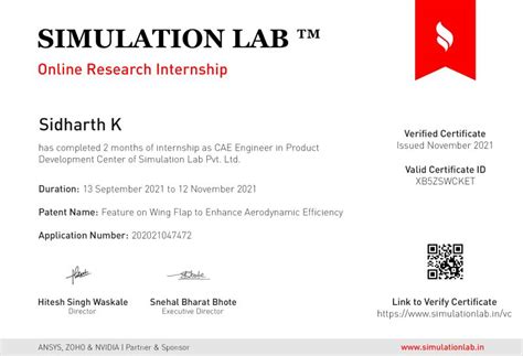 sidharth k on linkedin simulationlab ansysfluent internship research