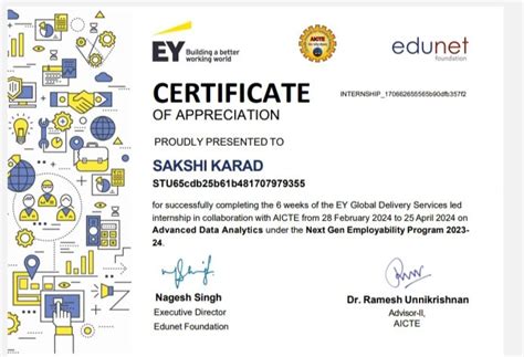 sakshi karad on linkedin aicte powerbi dataanalysis