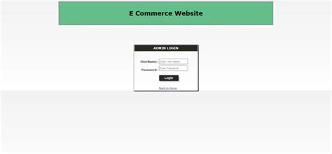 E Commerce Website Project In Asp Net With Source Code