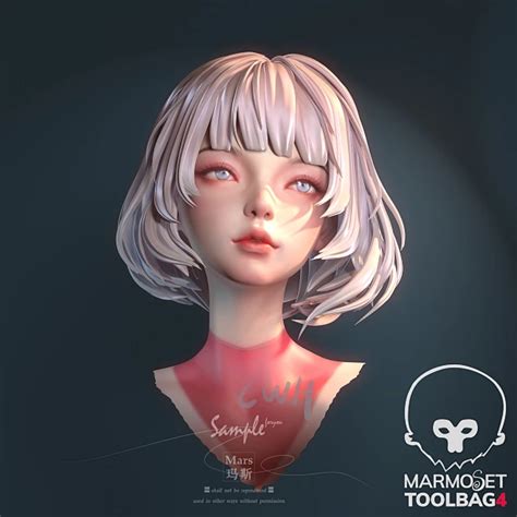短发女孩头像（村委绘团练作业） 花瓣网