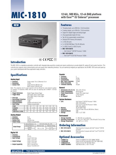 Daq 1810 Pdf Inputoutput Data Acquisition