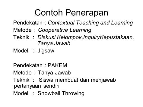 Perbedaan Model Metode Dan Pendekatan Pembelajaran Seputar Model