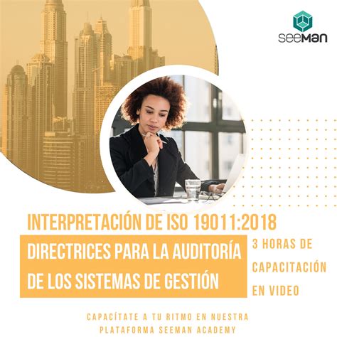 Interpretación De Iso 190112018 Directrices Para La Auditoría De Los
