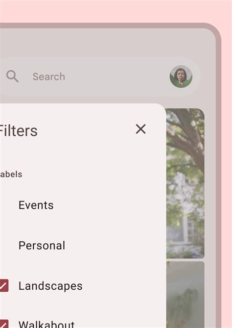 Side Sheets Material Design 3