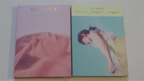 Unboxing Taeyeon 태연 My Voice Deluxe Edition Youtube