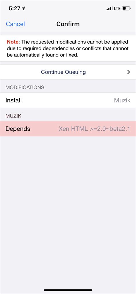 [question] help with muzik error iphone 11 pro ios 13 5 xenhtml and