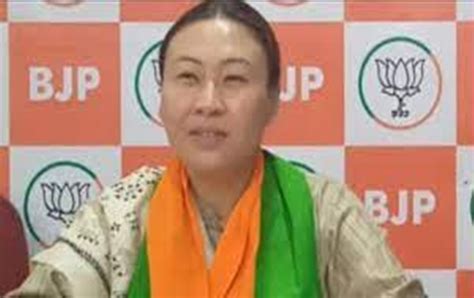 Nagaland S Phangnon Konyak Elected Rajya Sabha Mp Unopposed