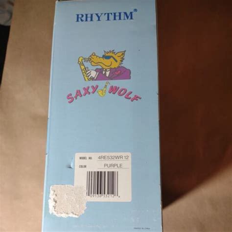 Saxy Wolf Alarm Clock Works Wolf Saxophone Japan 4616893805