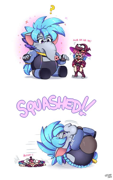 Xvx Sharon Transforms Xvx Tan Into A Elephant By Spideyhog On Deviantart