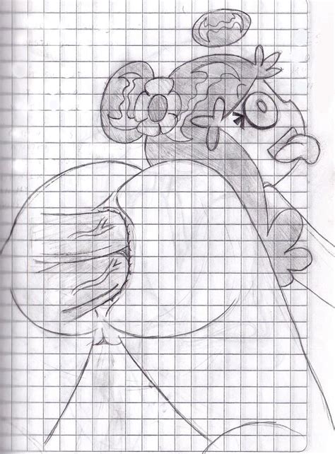 Rule 34 Ami Onuki Atnog Cartoon Network Graph Paper Grid Background