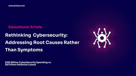 Rethinking Cybersecurity Addressing Root Causes Instead Of Symptoms