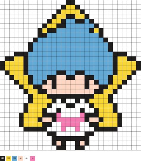 Sanrio Perler Beads 30 Free Patterns In 2024 Easy Pixel Art Pixel