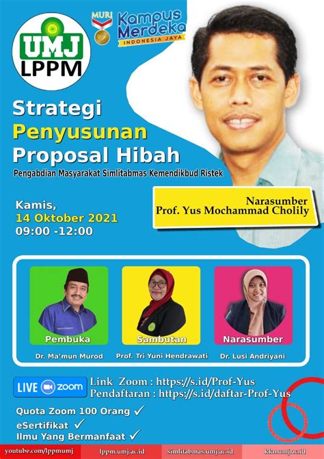 Workshop Strategi Penyusunan Proposal Hibah Pengabdian Masyarakat