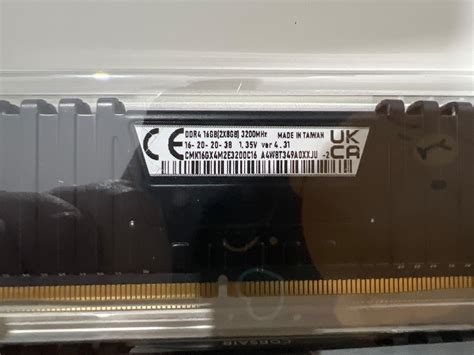 Old And New Ddr4 Ram Same Model Brand But Different Timings Version R Pcbuildhelp