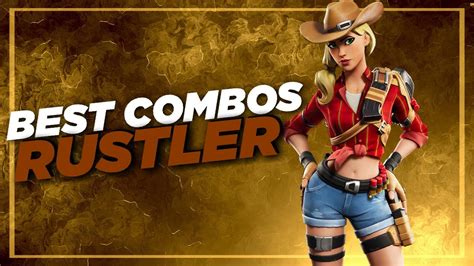 Best Combos Rustler Fortnite Skin Review Youtube