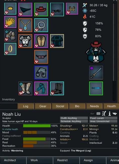 Rpg Style Inventory Mod ⋆ Rimworld Base