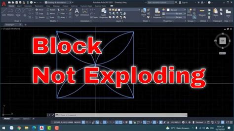 how to create block not exploding in autocad 2021 autocad tutorials youtube