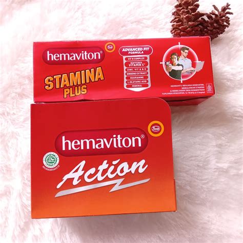 Jual Hemaviton Hemaviton Action Hemaviton Stamina Plus Vitamin C