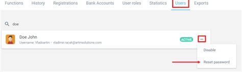 Manual Username And Password Reset