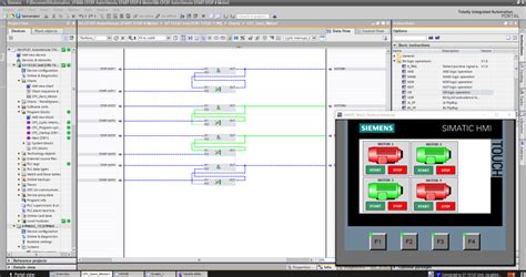 Tutorial Esercizio Cfc1 Start E Stop Di 4 Motori In Linguaggio Cfc