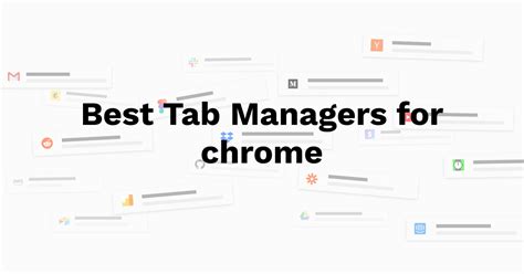 Best Tab Managers for chrome in 2023 | Partizion