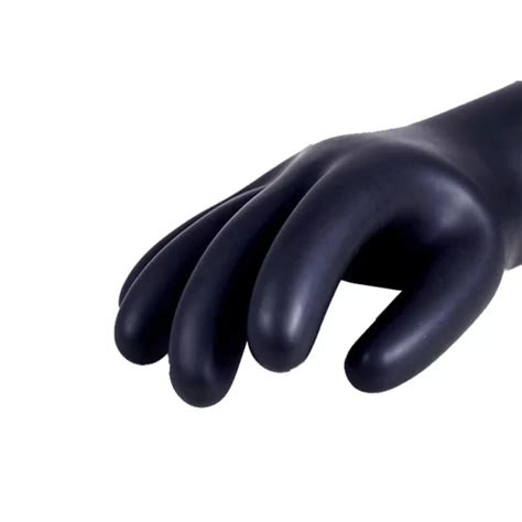Shuangan Class3 Electrical Insulated Rubber Gloves Electrician 265kv