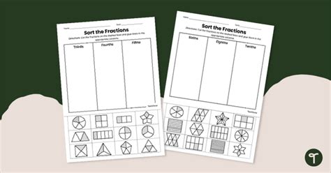 Shading Equivalent Fractions Worksheet Tes Finding Equivalent