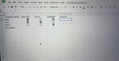 solved find a funtion that lists all the sports that a