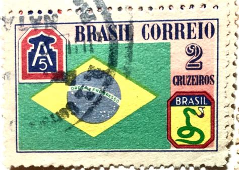 Chegada Da Força Expedicionária Brasileira Stamp Brazil Brasilia