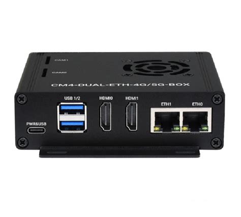 Waveshare Dual Gigabit Ethernet G G Mini Computer Based On Raspberry