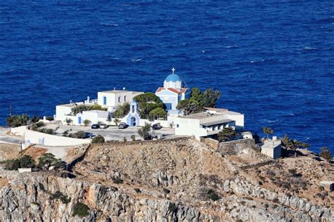 The Monastery Panagia Kastriani In Kea Greece Stock Photo Image Of