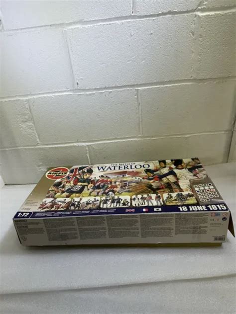 Airfix Battle Of Waterloo Set Model No A5548 Opened Never Used £9995