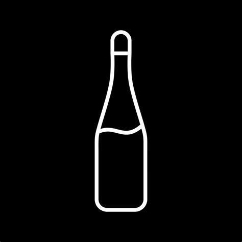 Champagne Bottle Vector Icon 14783160 Vector Art At Vecteezy
