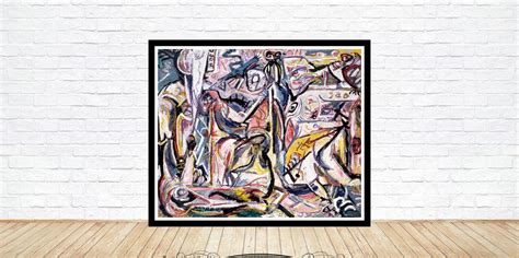 Jackson Pollock Circumcision 1946 Fine Reproduction Fine Art Print