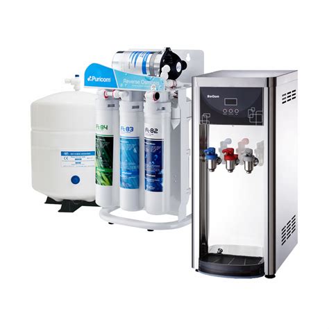 博群bq 971【不銹鋼】溫熱型自動補水飲水機【熱交換全煮型】普家康6t快拆式ro純水機 澄軒飲水