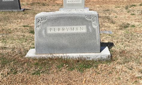 Albert Lee Perryman 1868 1944 Find A Grave Memorial