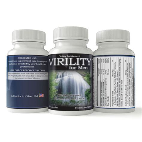 Virility For Men Natural Male Enhancement Performance Supplements