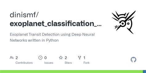 GitHub Dinismf Exoplanet Classification Thesis Exoplanet Transit