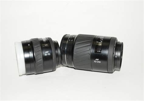 Minolta Sony Af Zoom 35 70mm Af Zoom 70 210mm Catawiki