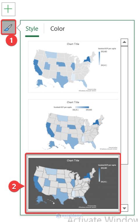 how to make geographic heat map in excel 2 easy ways exceldemy