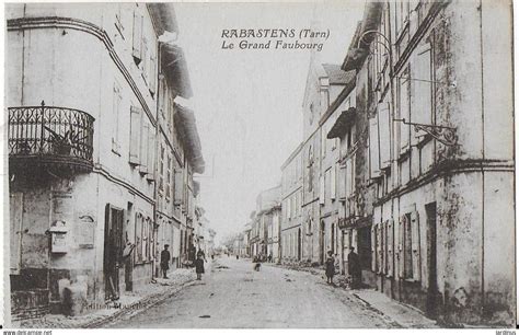 Rabastens RABASTENS Tarn Le Grand Faubourg animé