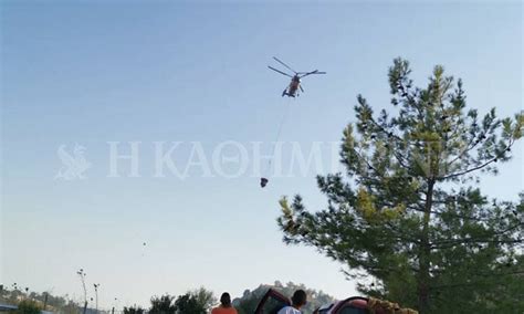Homes Evacuated In Paphos Forest Fire Knews